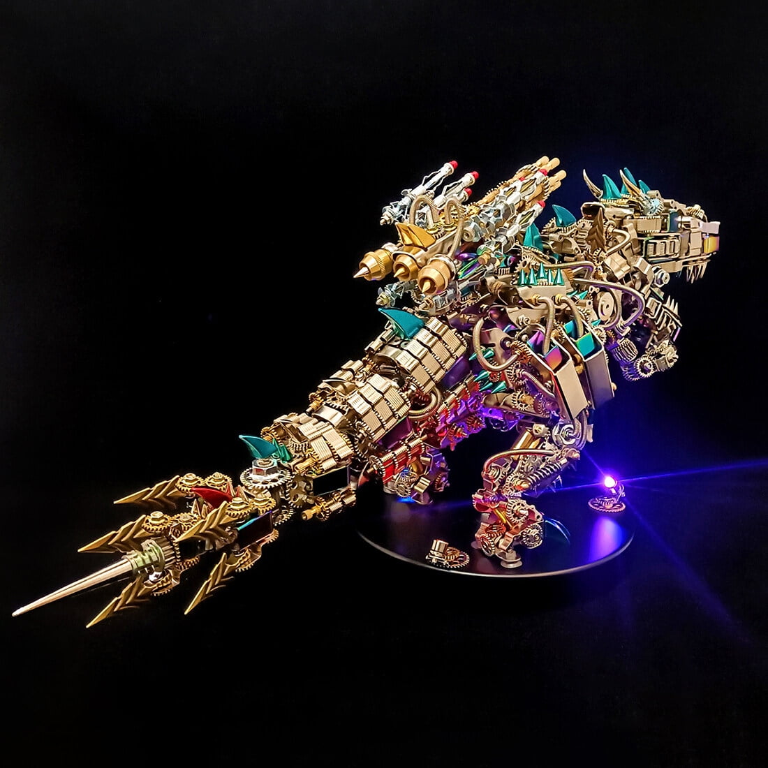 Ultra-Large 55CM 3D Metal Puzzle Mechanical Dinosaur Model Kit with ...