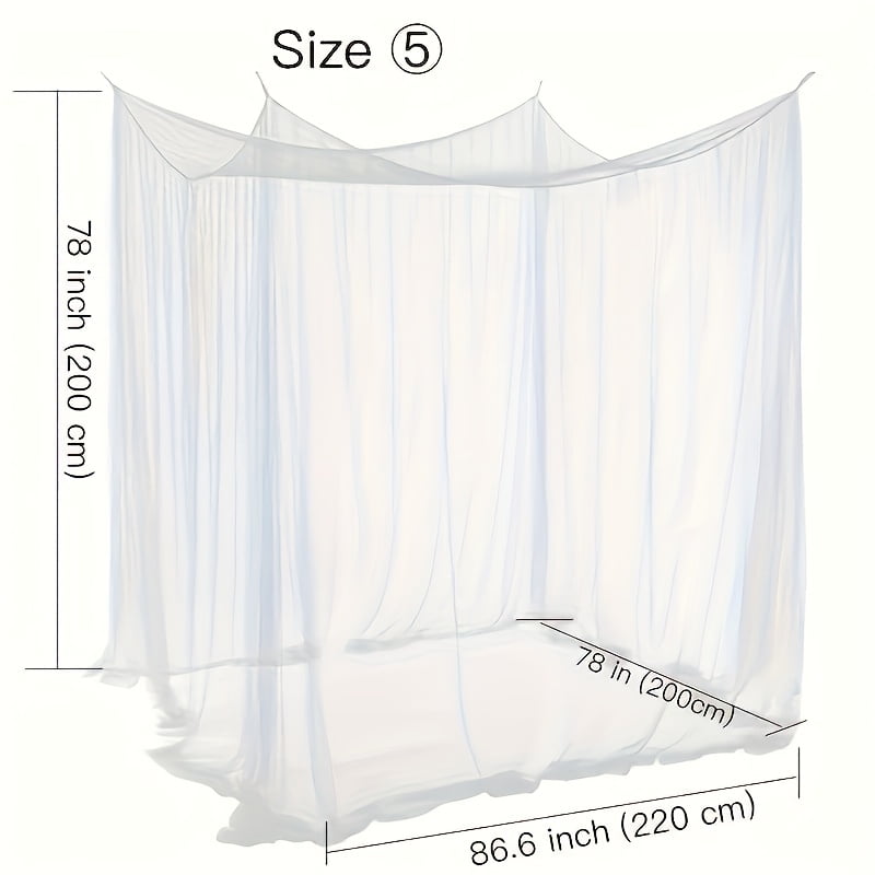Ultra-Large Camping Mosquito Net Tent , Durable & Easy Setup with 4 ...