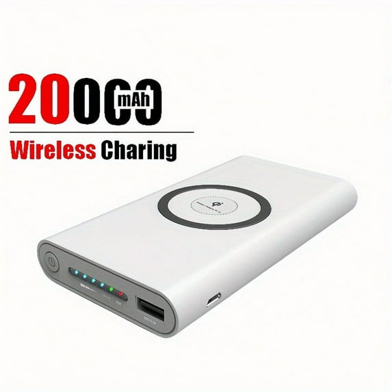 Ultra-Large Capacity 20000Mah Power Bank with Universal Wireless Fast ...