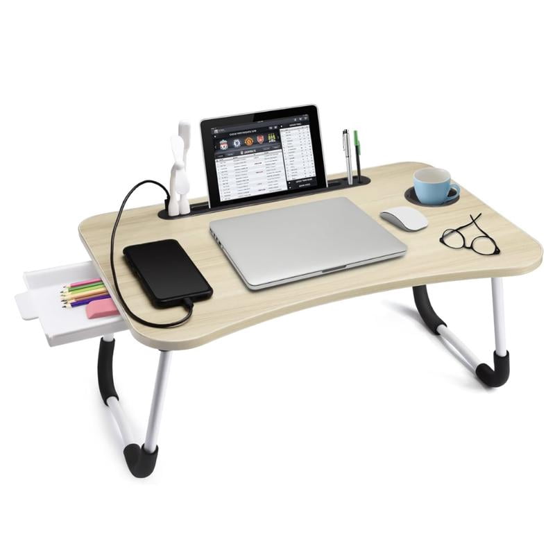 Ultra Large Portable Foldable Laptop Bed Table,Multi Functional Tray ...