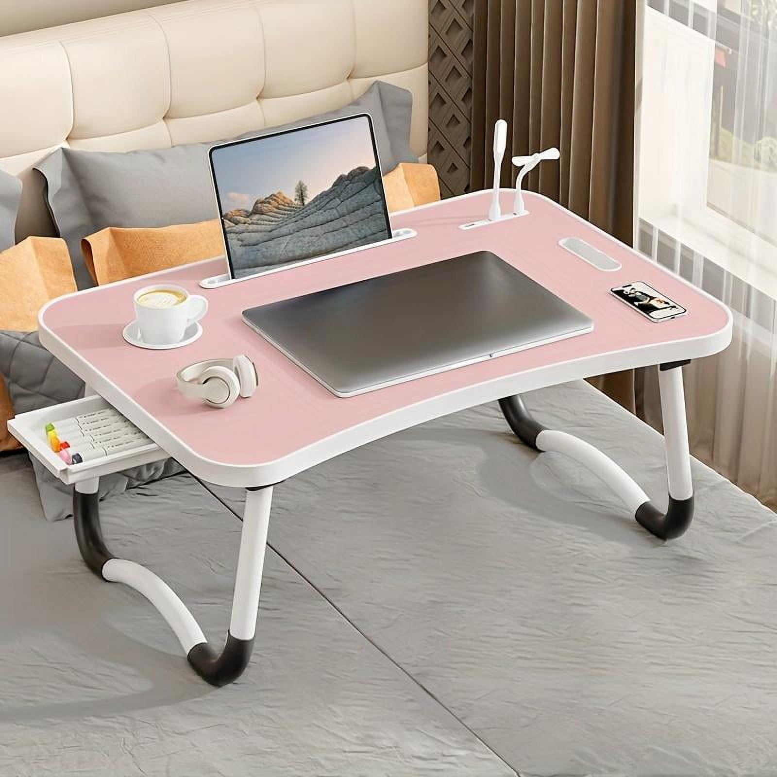 Ultra Large Portable Laptop Bed Table - Multi functional tray holder ...