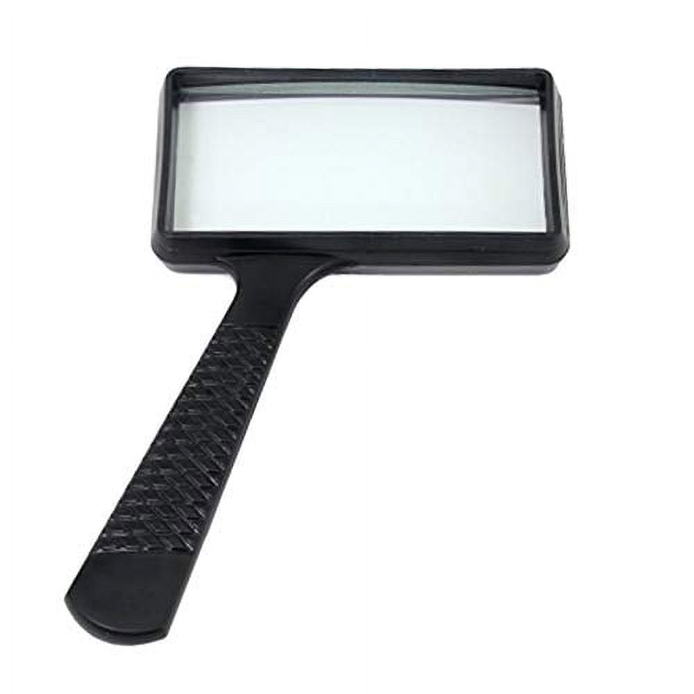 Ultra-Large Rectangular Hand-held Magnifier (3X Magnification ...