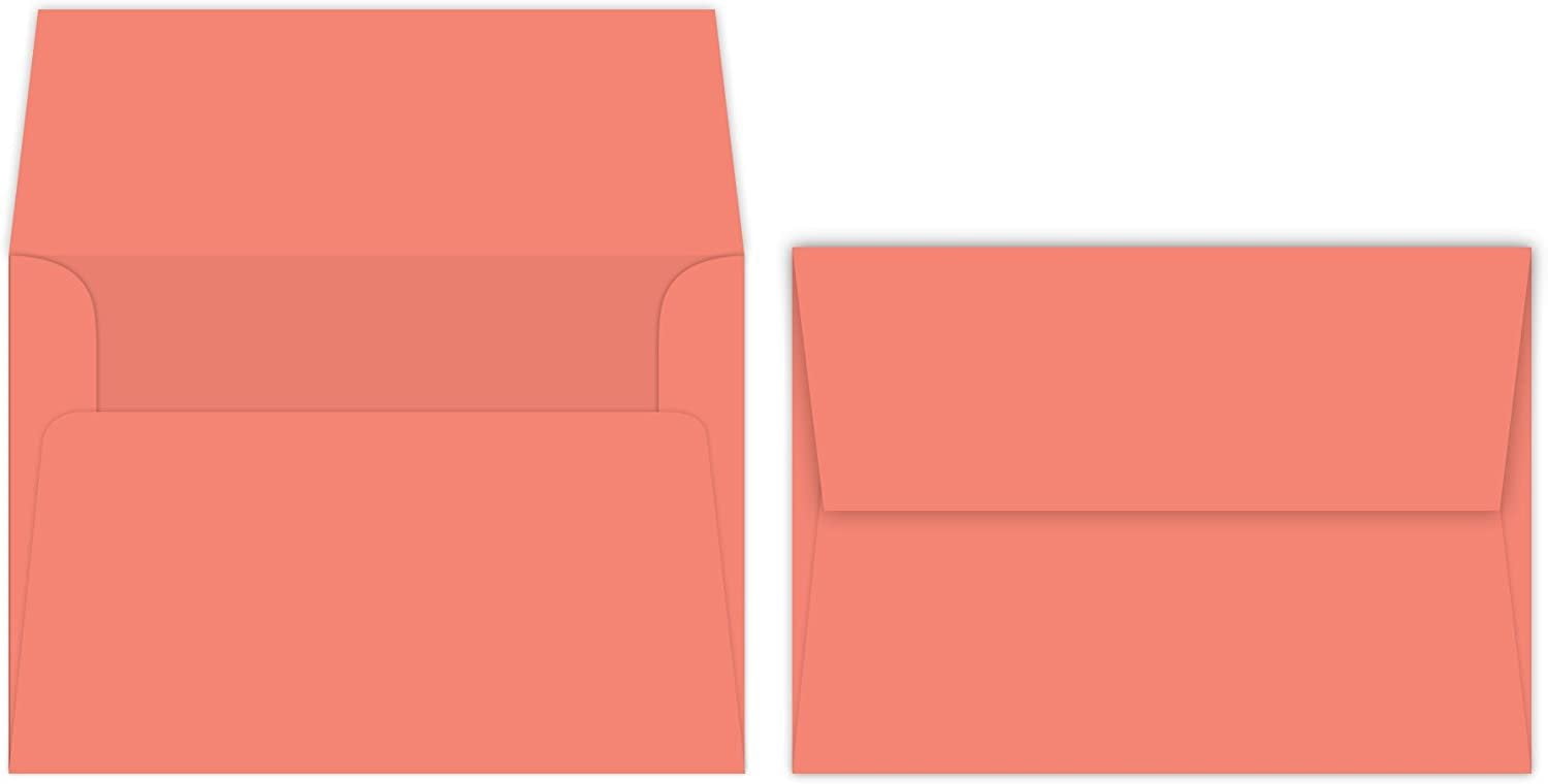 A7 Bright Color Envelopes - 5 1/4 x 7 1/4 Inches - Perfect for 5x7 ...