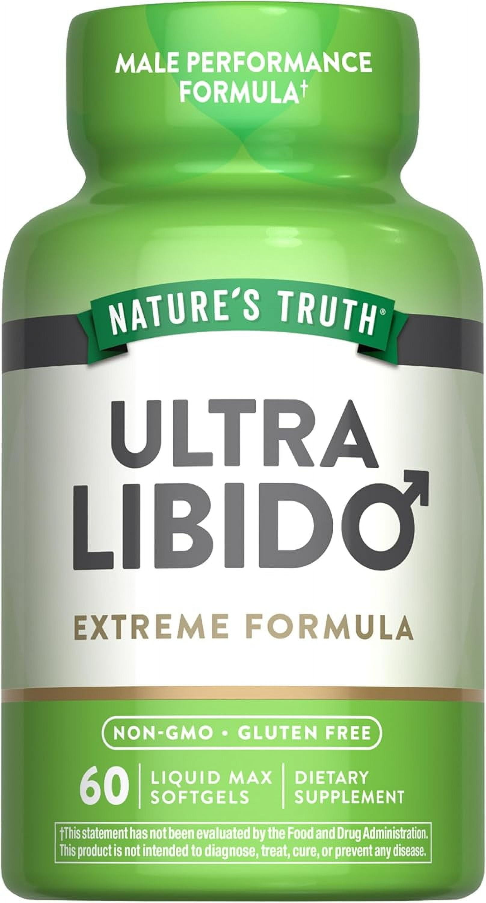 Natures Truth Ultra Libido Supplement For Men | Tongkat Ali & Horny ...