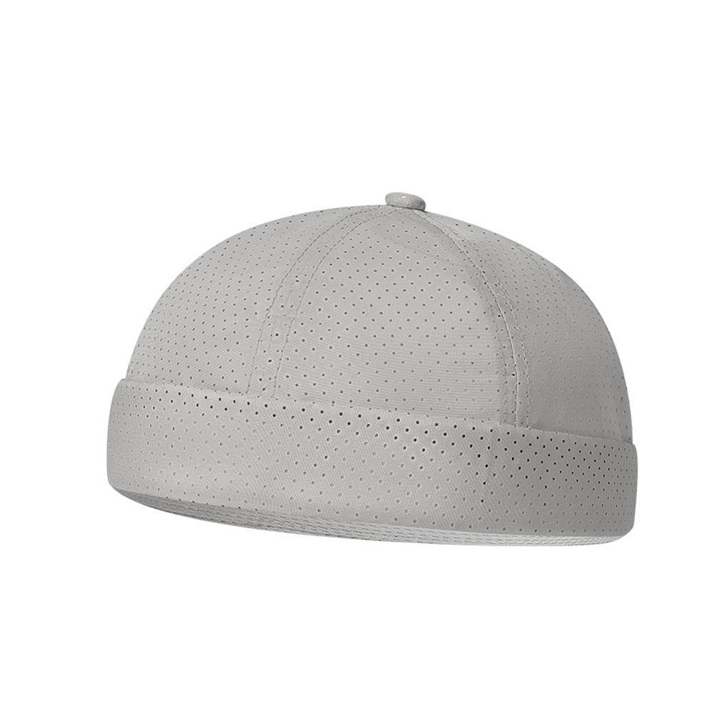 #Ultra#-Light Breathable Mesh Summer Dome Melon Cap Skull Cap Docker ...
