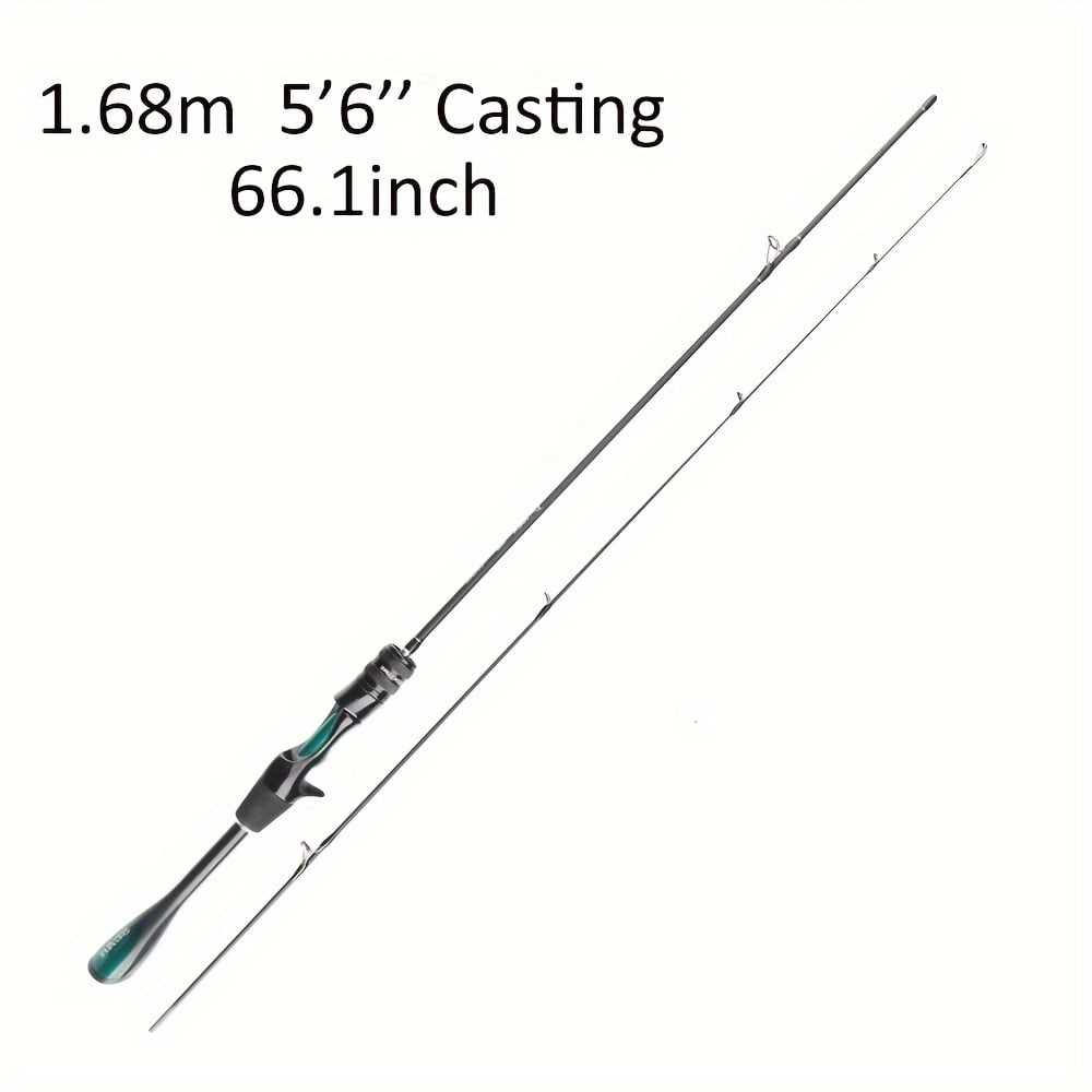 Ultra Light Crappie Panfish Pole With Tapered Handle, Carbon Fishing UL ...