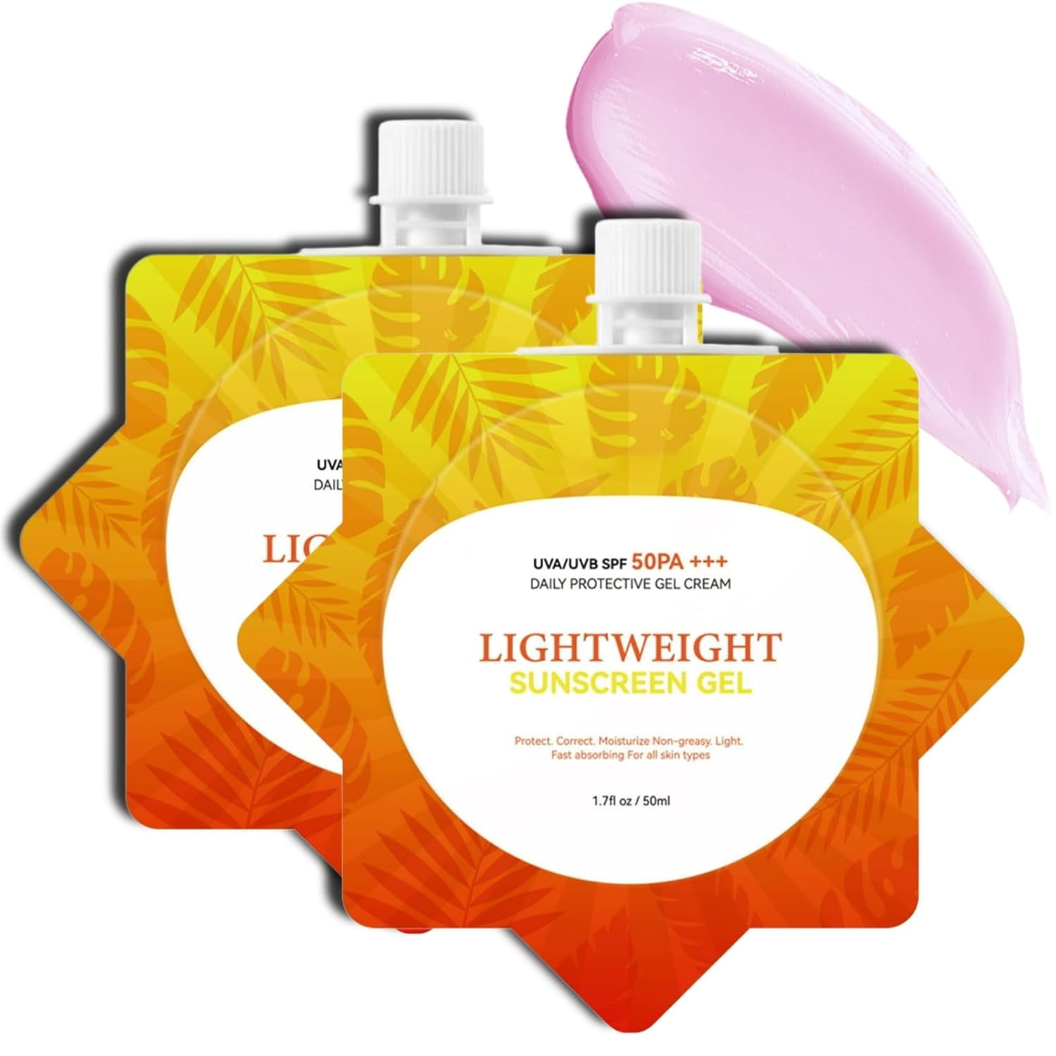 Ultra-Lightweight Airy-Fit Face Cream - Lightweight Moisturizing Gel ...