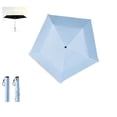 Ultra-Lightweight Compact All-Weather Umbrella, 103g Mini Travel Small ...
