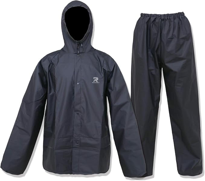 Ultra-Lite Rain Suit for Men Women Waterproof Protective Rain Coat with ...