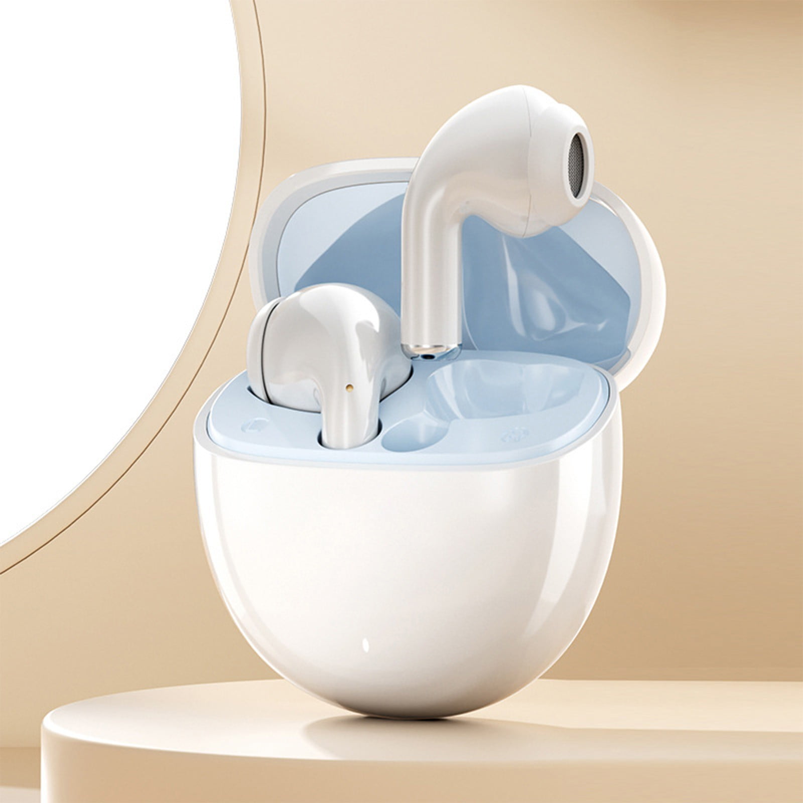 Ultra Long Range Wireless Bluetooth Earbuds - In-Ear Design, Clear ...