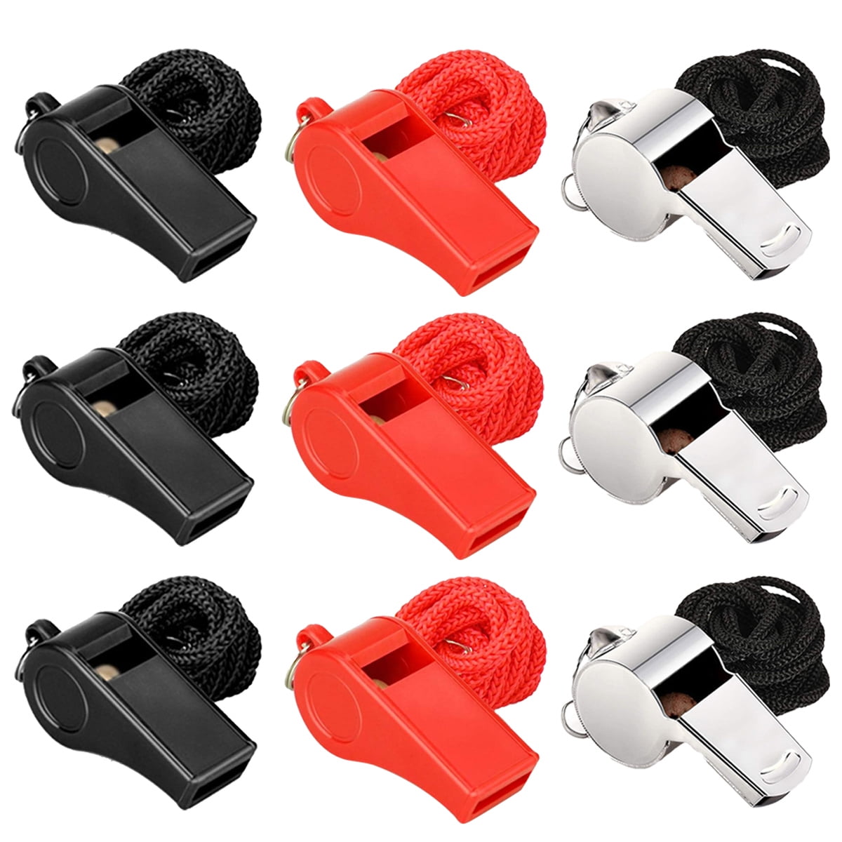 Ultra Loud Guard Pea Whistle, Durable Premium Metal Construction ...