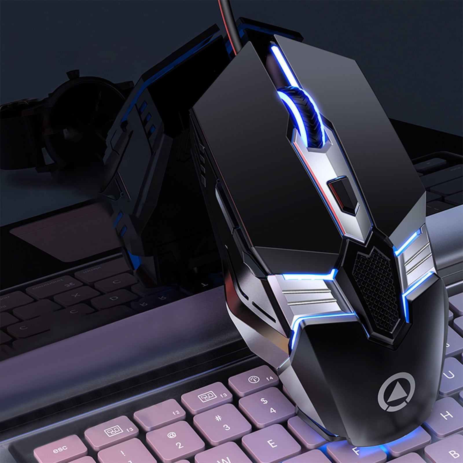 Ultra-Low Latency Esports Gaming Mouse Carving G12 Wired USB Luminous ...