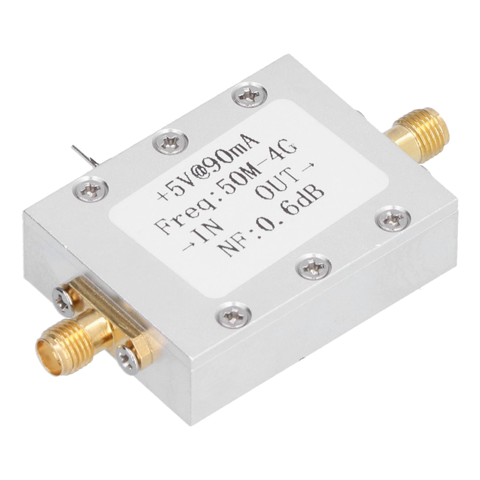 Ultra-Low Noise Broadband Amplifier - Aluminum Alloy Signal Booster LNA ...