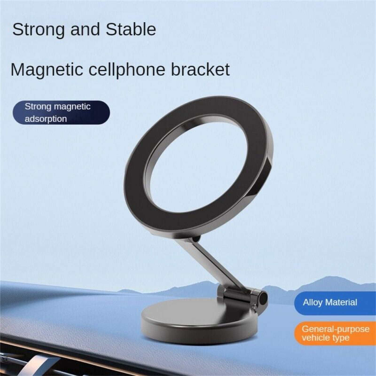 Ultra Magnetic Dash Mount, Rotating Car Phone Holder, Magnetic Suction ...