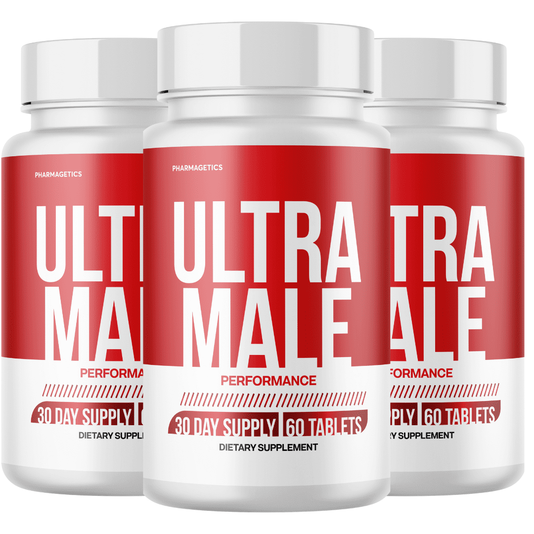 Ultra Male Capsules UltraMale Vitality Supplement Men - 3 Bottles ...
