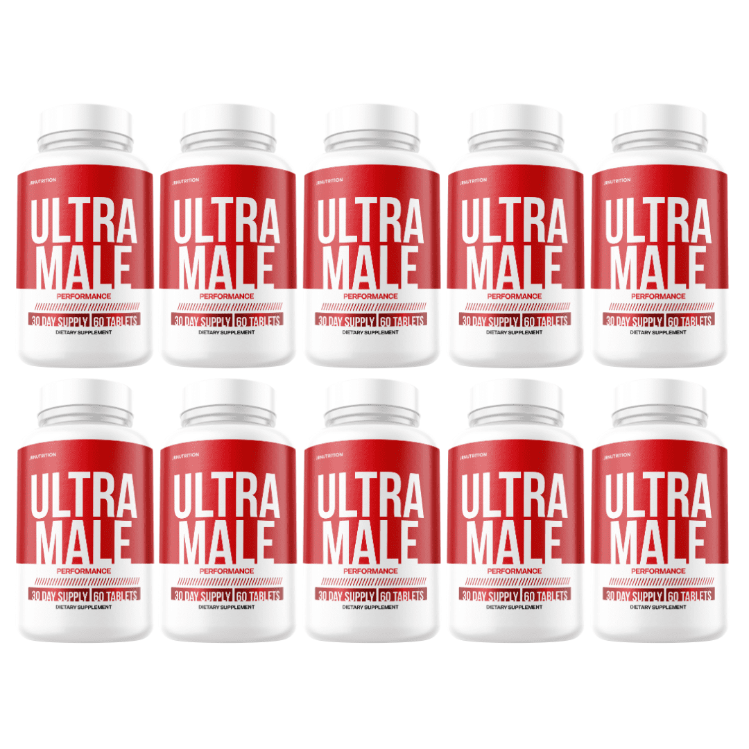 Ultra Male - Male Performance Dietary Supplement 60 Tablets (10 Pack ...