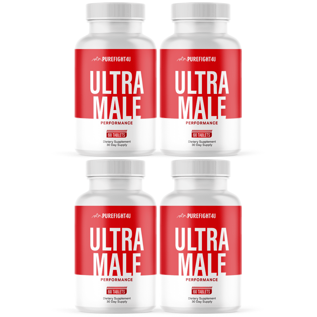 Ultra Male Tablets, Male Performance-4 Bottles - Walmart.com