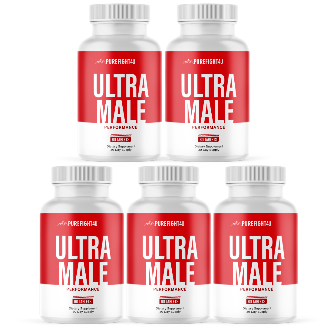 Ultra Male Tablets, Male Performance-5 Bottles - Walmart.com