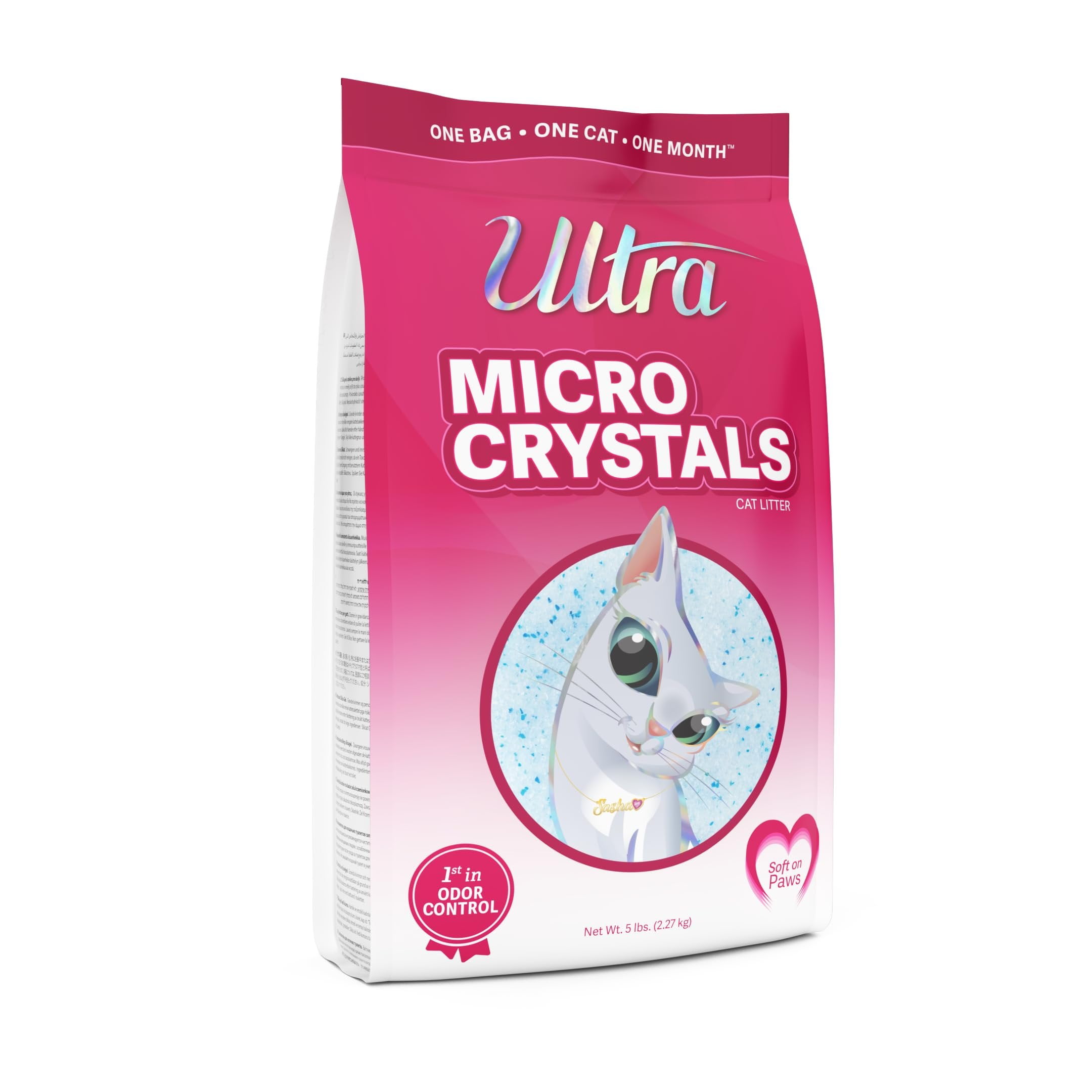 Ultra Micro Crystals Cat Litter - Clumping, Fragrance-Free Silica Gel ...