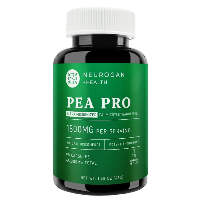 Ultra Micronized PEA Supplement - 1500 MG, 90 Capsules - Discomfort ...