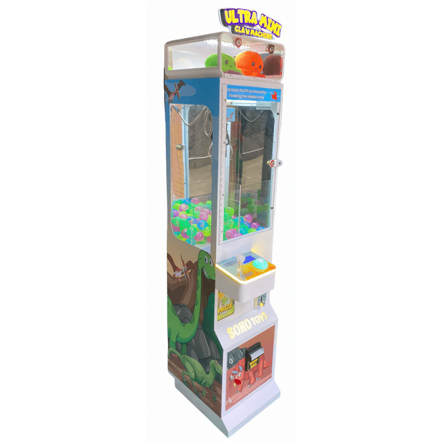 Ultra Mini Claw Machine REAL Crane Arcade Game with Bill Acceptor and ...