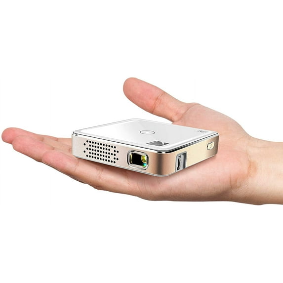 Ultra Mini Portable Projector - HD 1080p support LED DLP Rechargeable ...