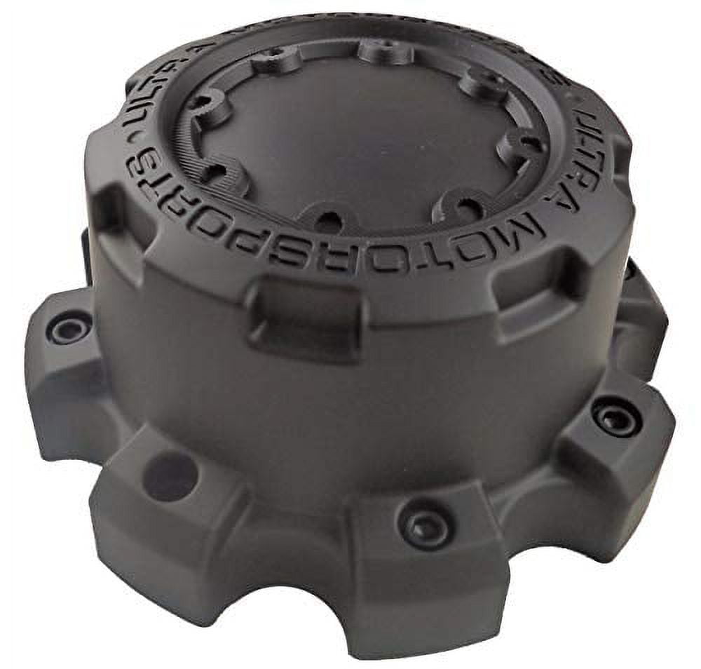 Ultra Motorsports 8 Lug Matte Black Wheel Center Cap Qty ONE Pn: 89 ...