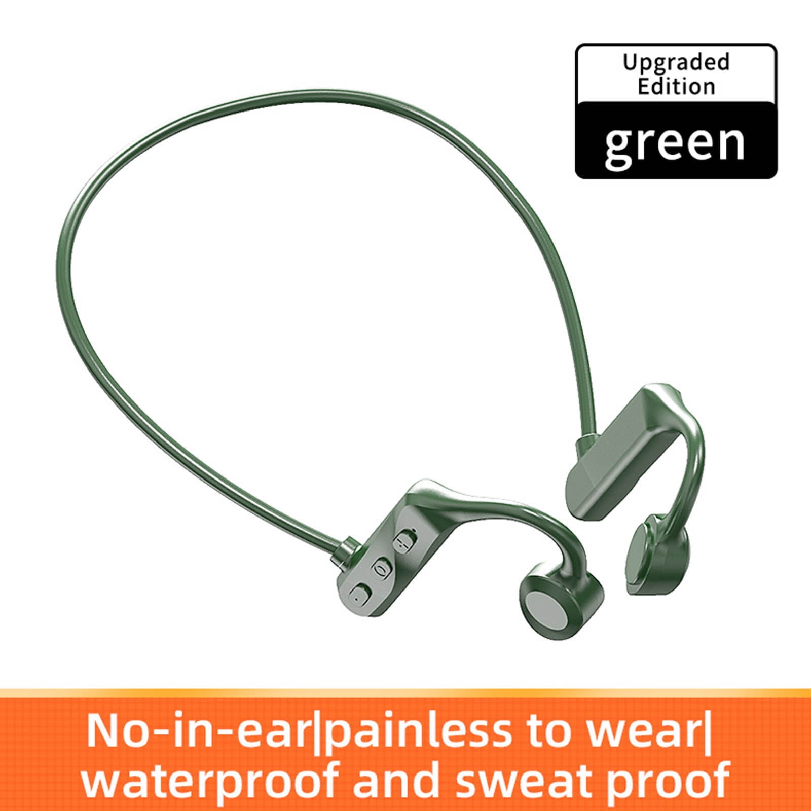 Ultra Open Ear Earbuds - Bone Conduction Earbuds with Wireless ...
