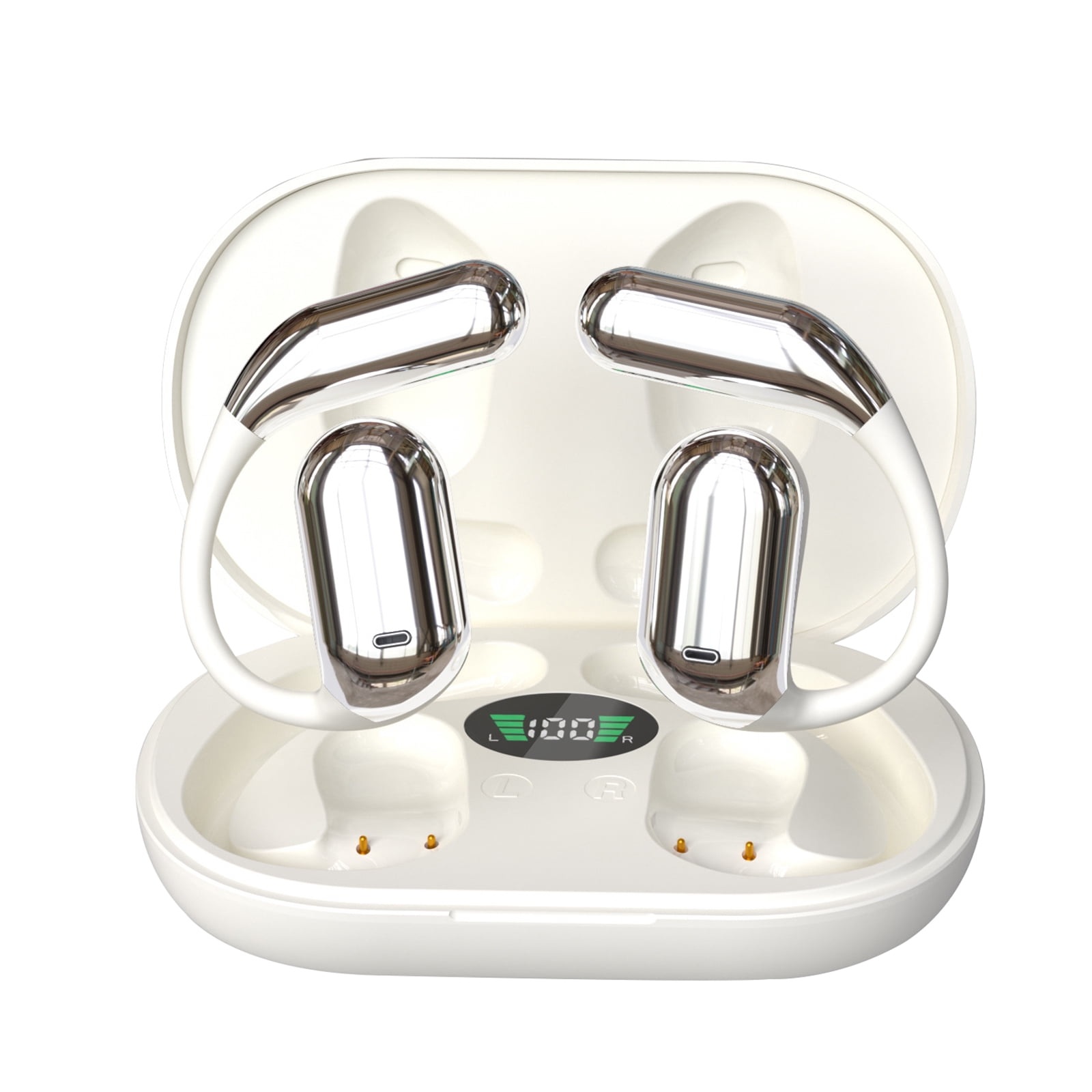 Ultra Open Ear Earbuds-Bone Conduction Earbuds with Wireless Bluetooth ...