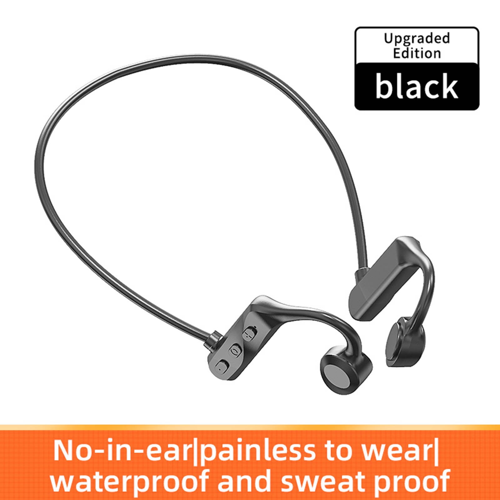 Ultra Open Ear Earbuds - Bone Conduction Earbuds with Wireless ...