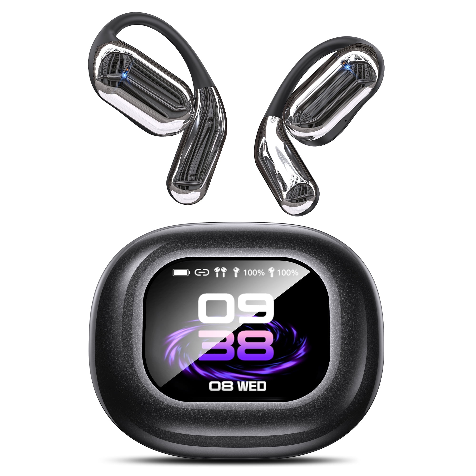 Ultra Open-Ear-Headphones Wireless AI Translati Bluetooth- Ergonomic ...