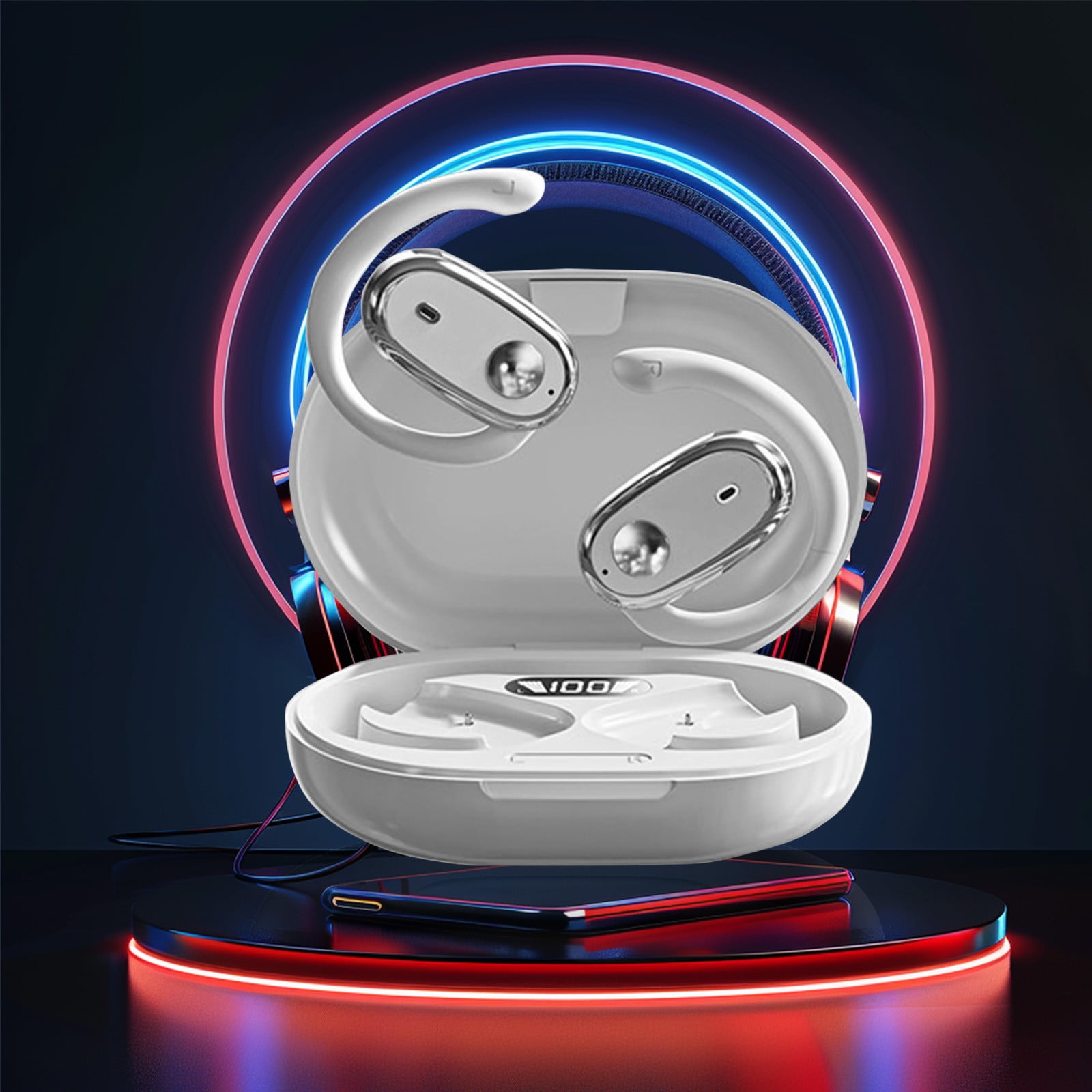 Ultra Open Earbuds, Immersive Audio Open Ear Earbuds, Clip on Earbuds ...