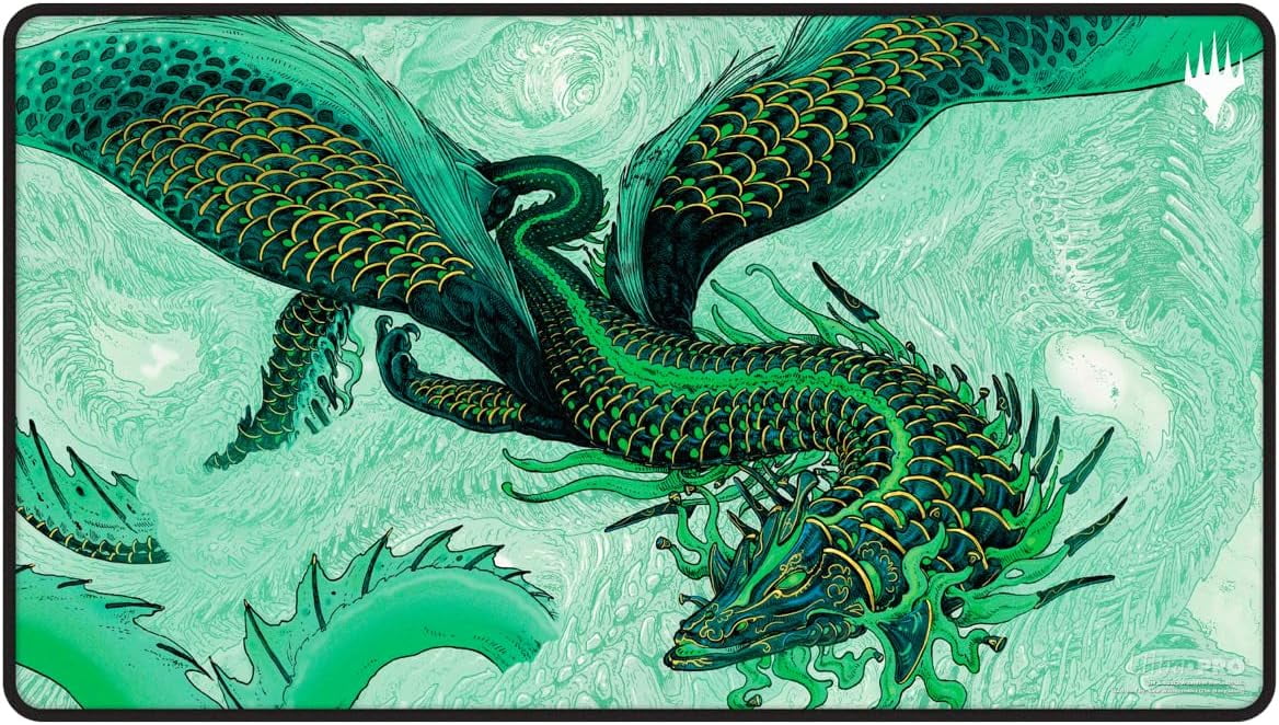 Ultra PRO - Tarkir Dragonstorm Teval, Arbiter of Virtue Black Stitched ...