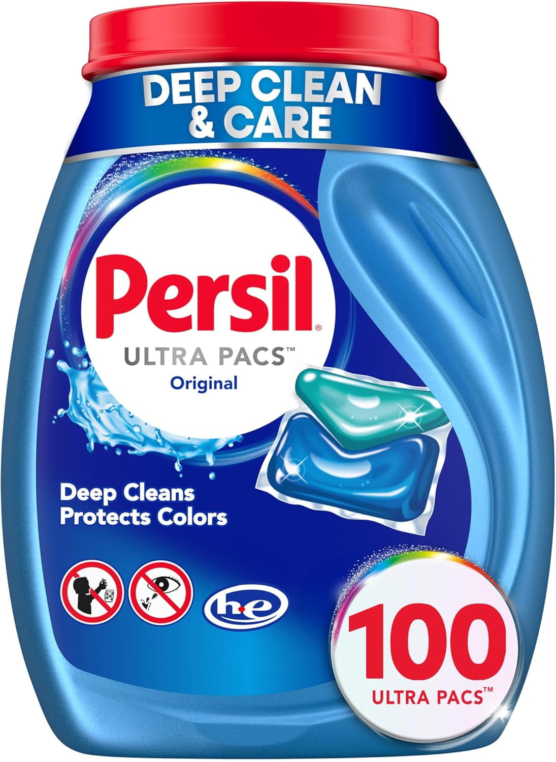 Ultra Pacs Original Everyday Clean Laundry Detergent, 100 count ...