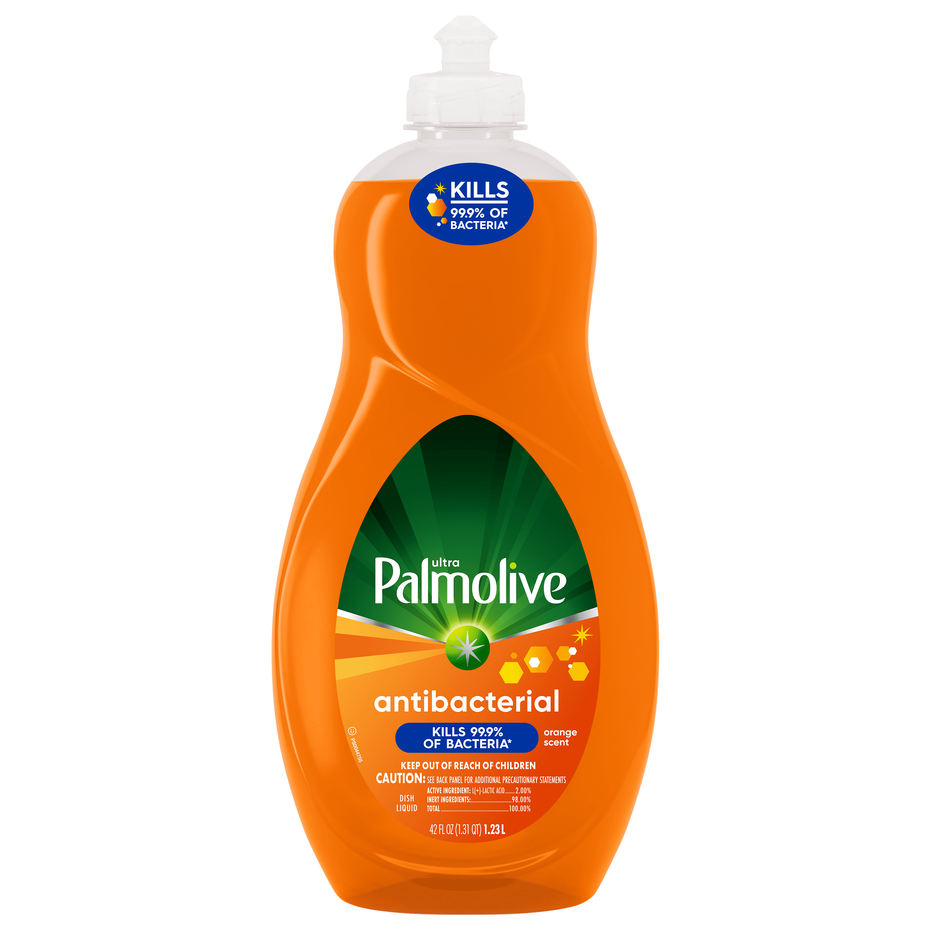 Ultra Palmolive Antibacterial Concentrated Dish Liquid, Orange Scent ...