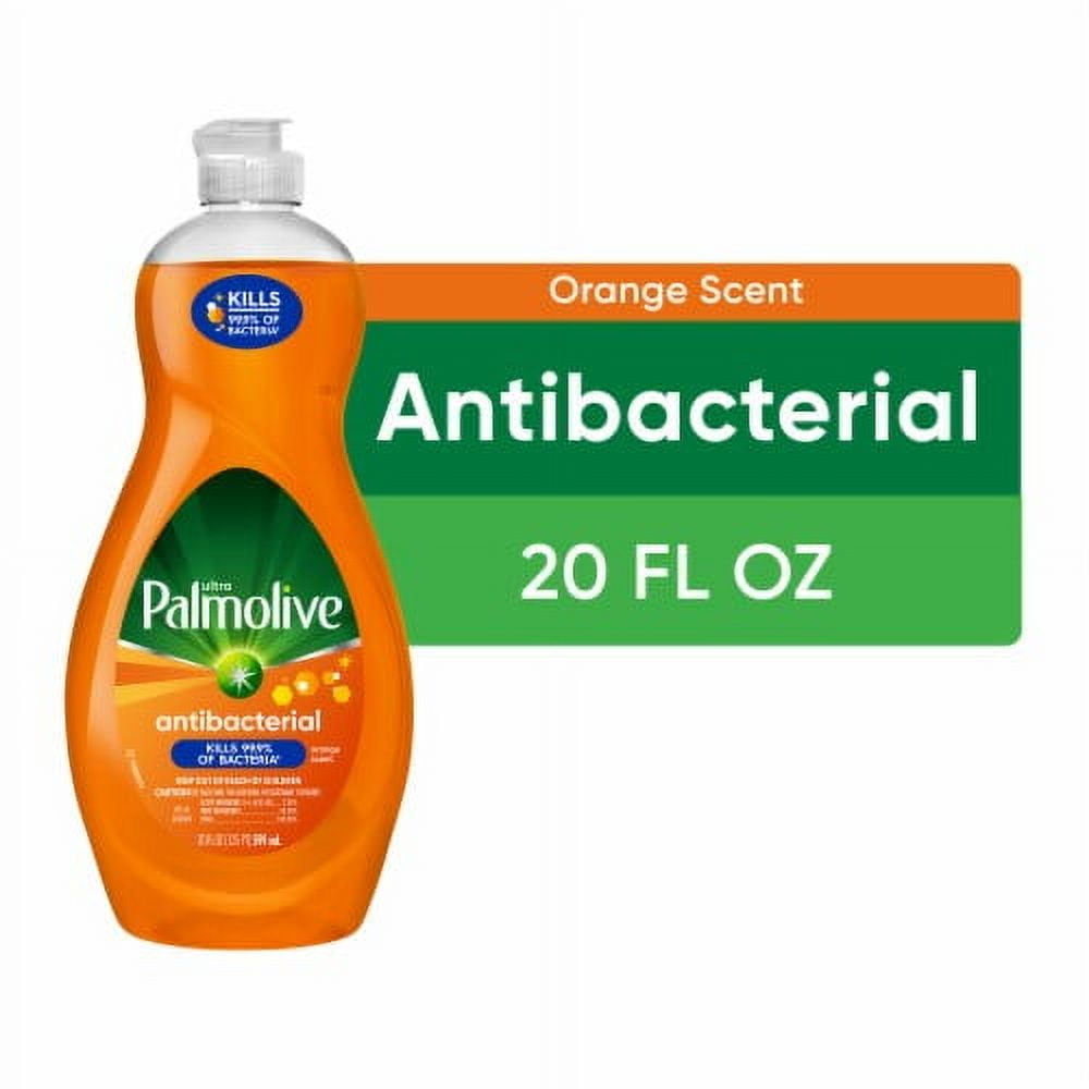 Ultra Palmolive Antibacterial Concentrated Orange Scent Dish Liquid 20 ...