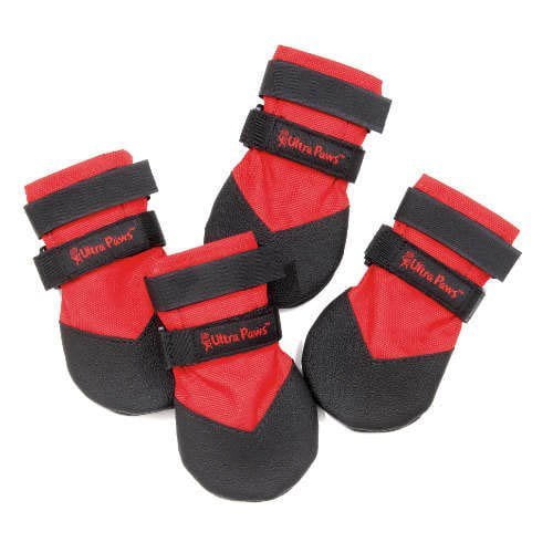 Ultra Paws Rugged Dog Boots - Red - Small - Walmart.com