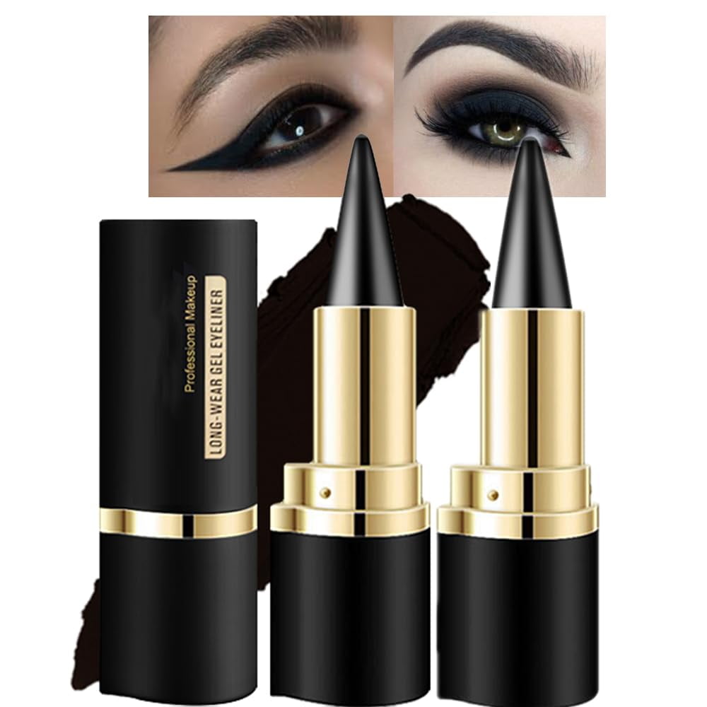 Ultra-Pigmented Black Eyeliner – For Bold, Goth-Inspired Looks, Waterproof & Smudge-Proof ...