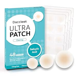 Ultra Pimple Patches 3 Sizes Invisible Hydrocolloid Acne Patch with ...