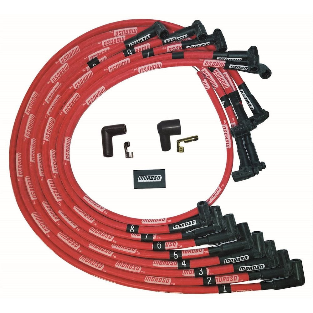 Moroso Ultra Plug Wire Set SBC Under V/C Red - Walmart Business Supplies
