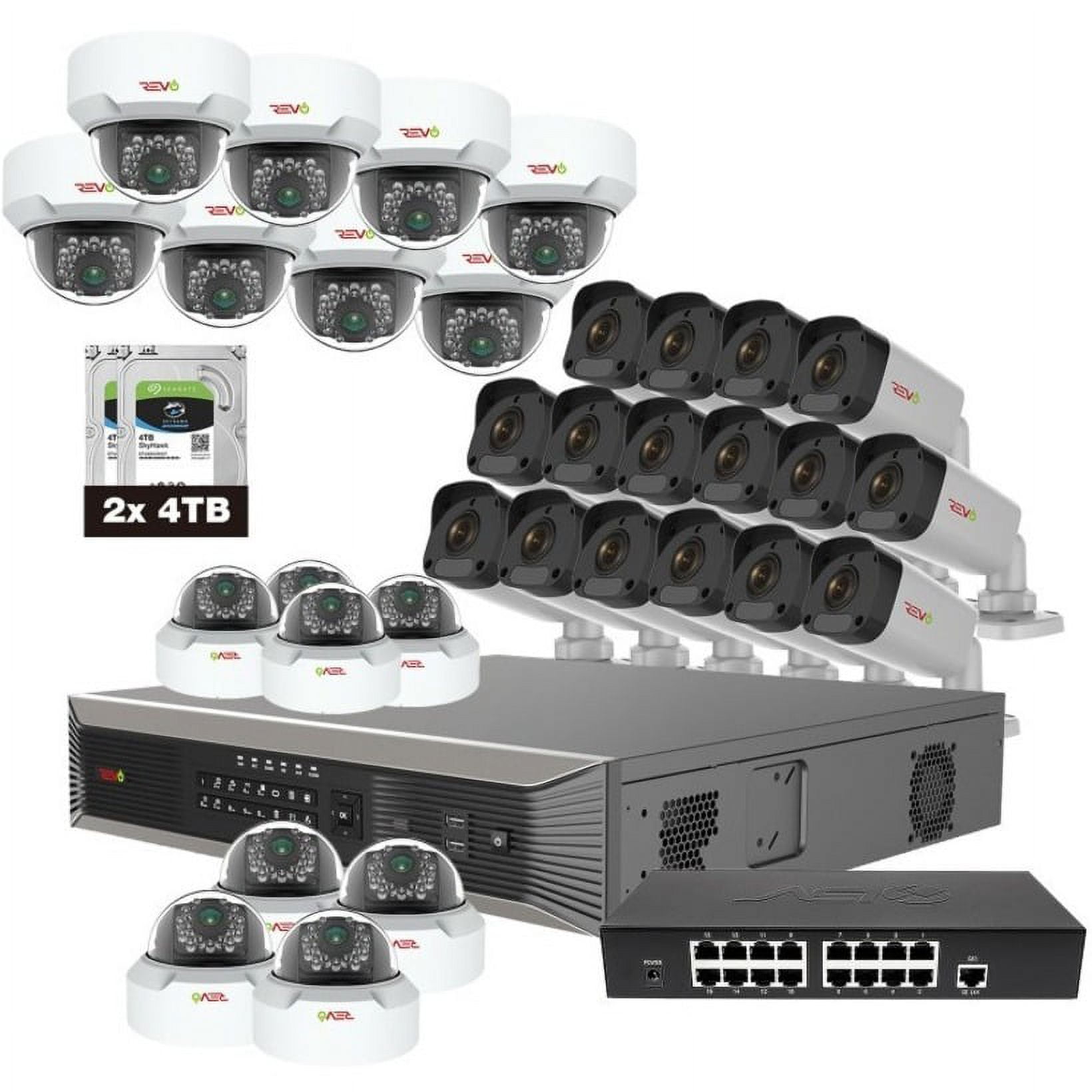 Ultra Plus HD 32 Channel 8TB NVR Surveillance System with 32 4 ...