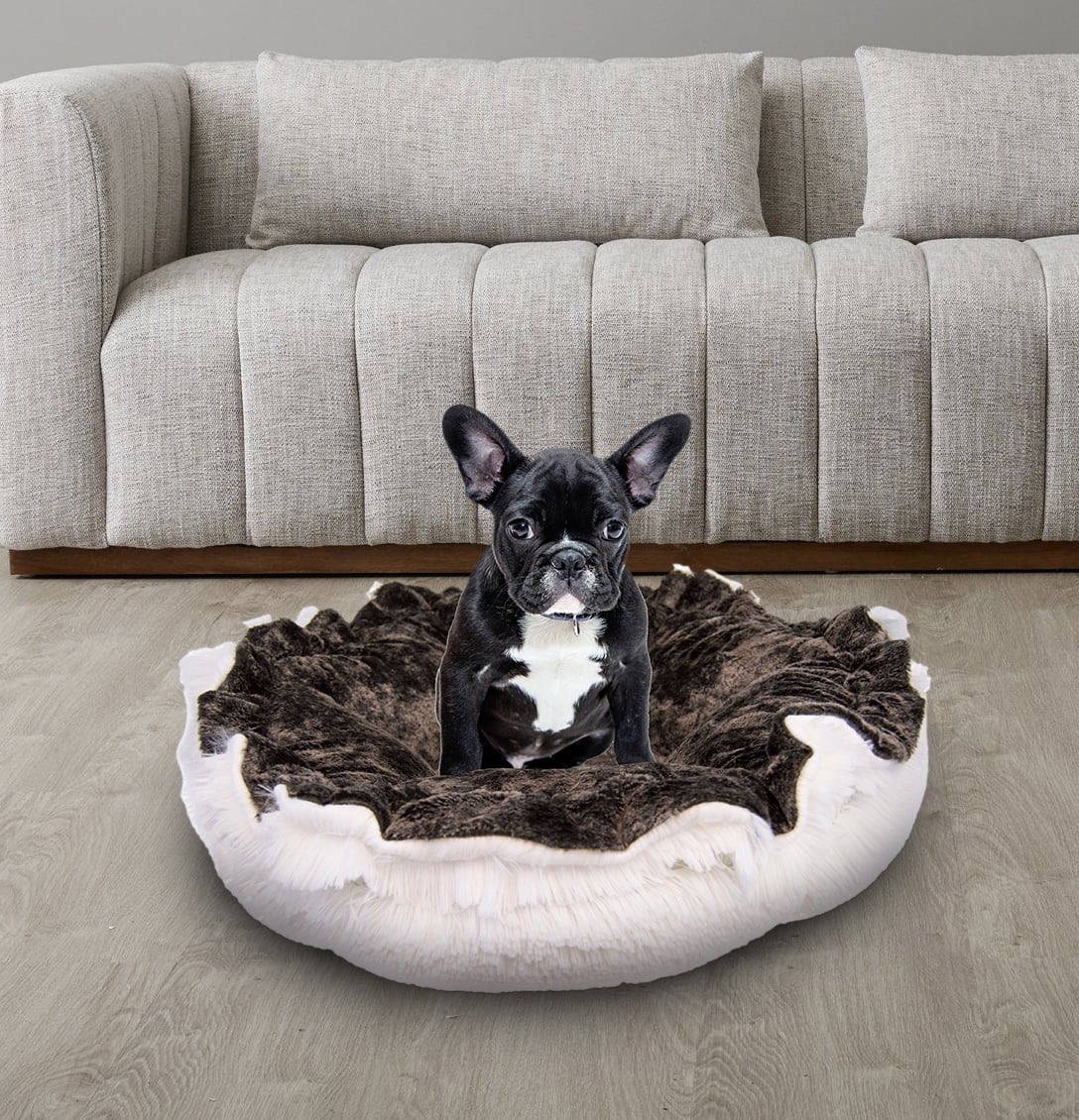 Ultra Plush Luxury Deluxe Pet Cuddle Pod Bed - Walmart.com