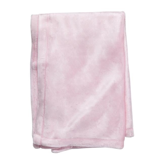 Ultra-Plush Microfleece Baby Blanket - Pink - 30 x 40 in. - Walmart.com