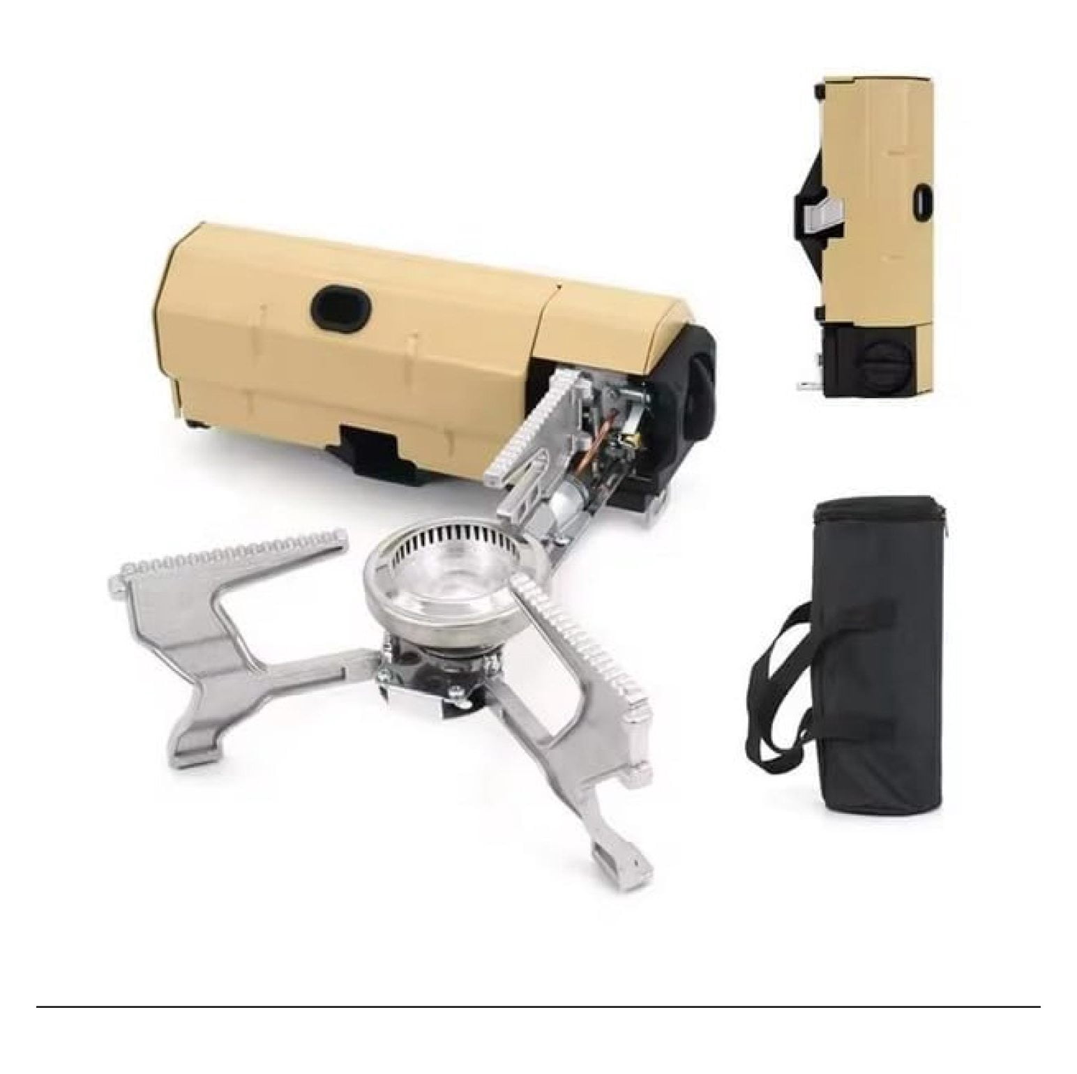 Ultra-Portable 2600W Cassette Stove – Adjustable, Efficient, and Safe ...