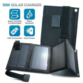 DuraHub - Solar Power USB Battery Bank with QI Wireless, True 20000mAh ...