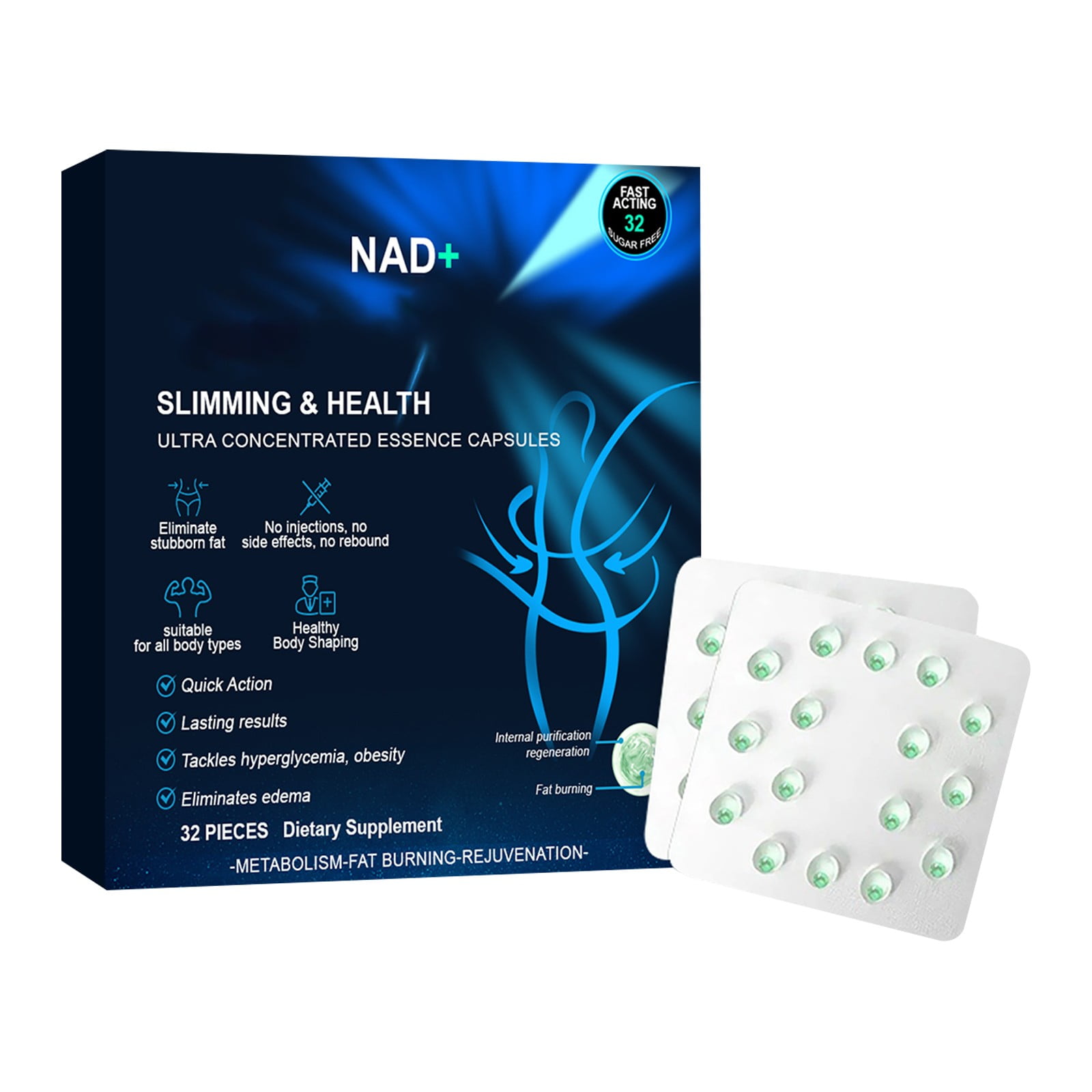 ‌Ultra-Potent GLP-1 Complex Capsules, Advanced Peptide Technology ...