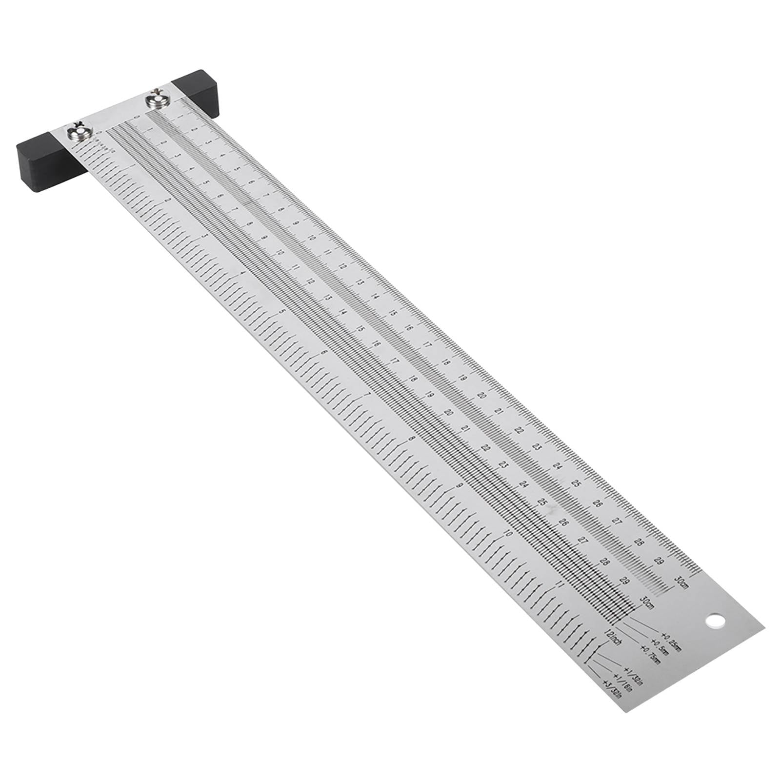 Ultra Precision Marking Ruler Stainless Steel Woodworking Scribing ...