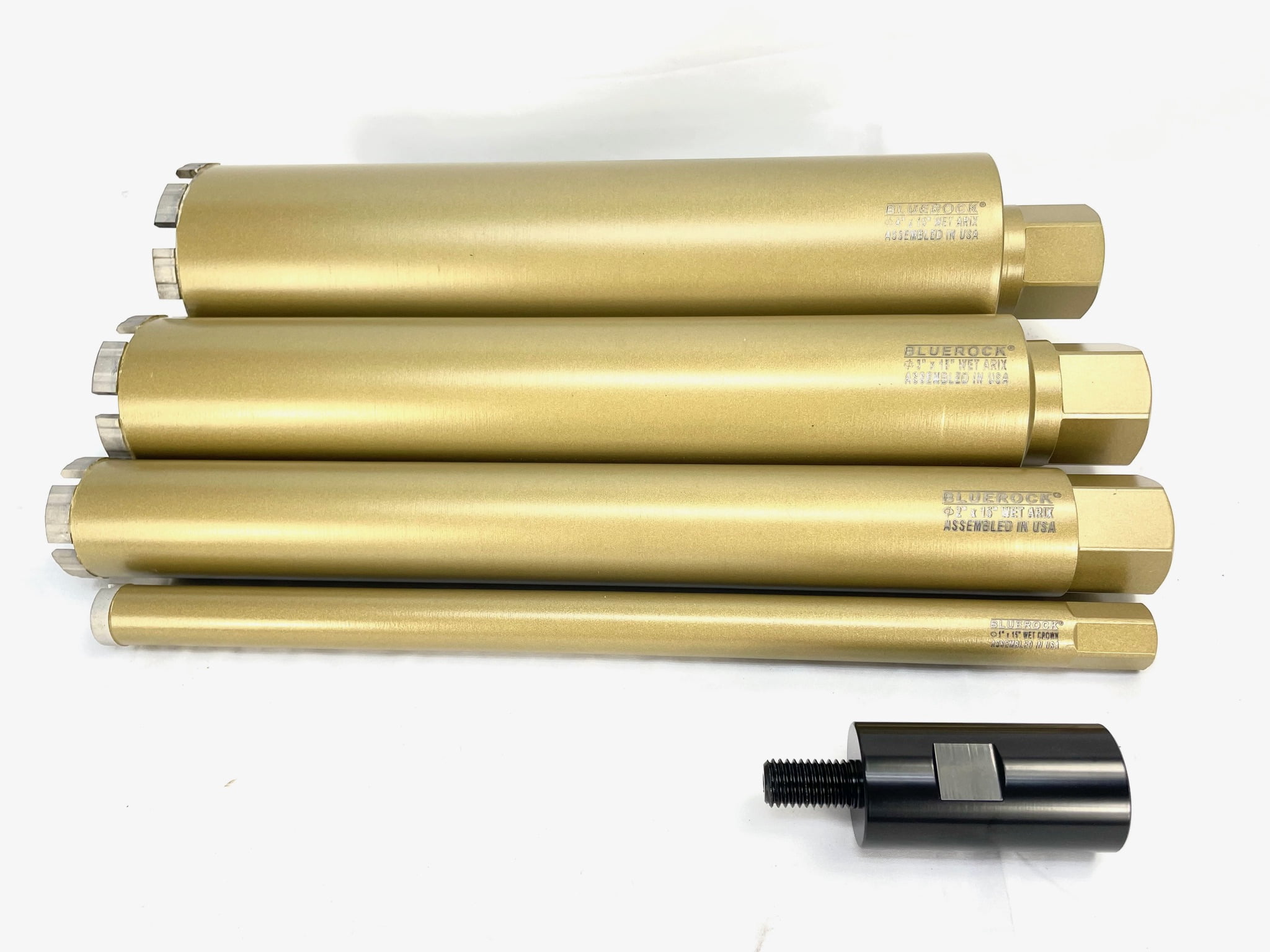 Ultra Premium 1" - 4" Diamond WET Coring Bit Set For Concrete Core ...