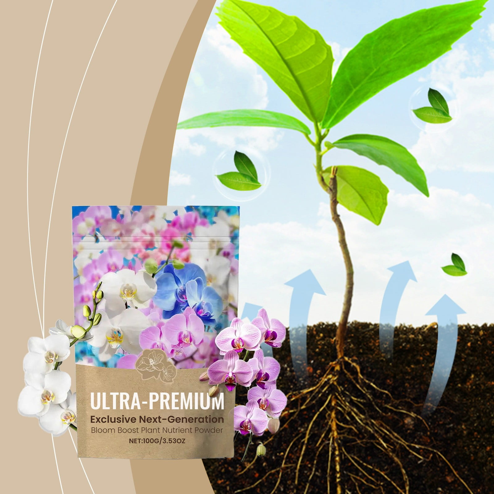 Ultra-Premium Bloom Boost Plant Nutrient Powder, 3.53 oz, Next ...