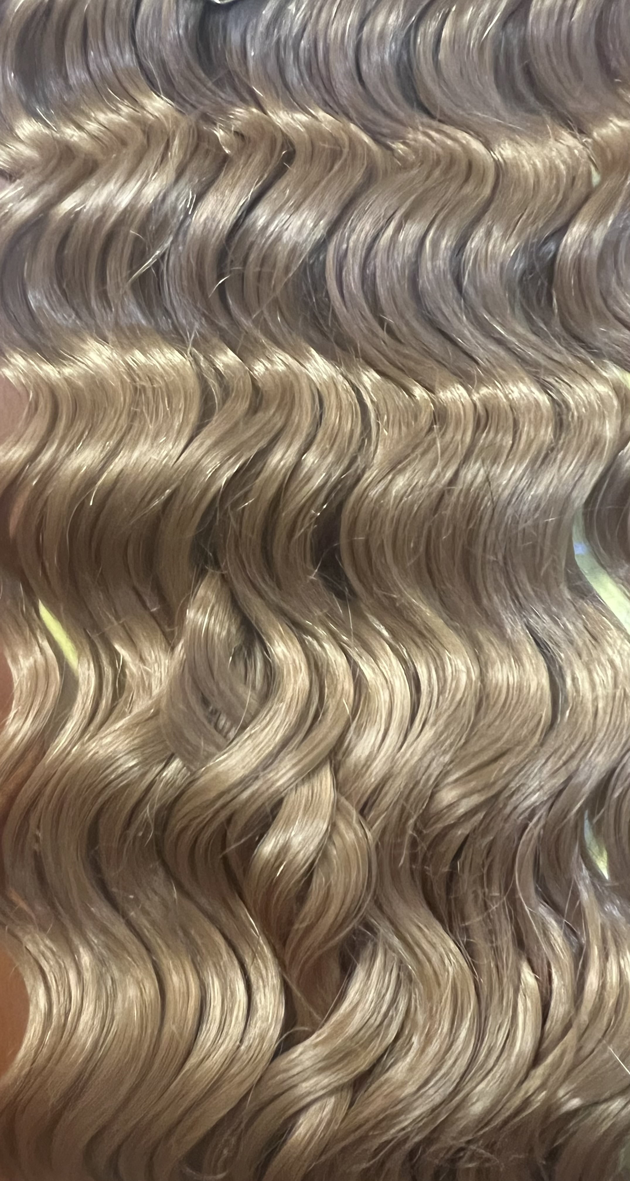 Ultra Premium Deep Wave 100% Human Hair & blend Quality 18” Color:27 ...